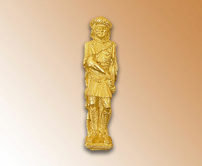 Декоративный элемент, мужская фигура, 60 мм, металл, Amati, AM5328