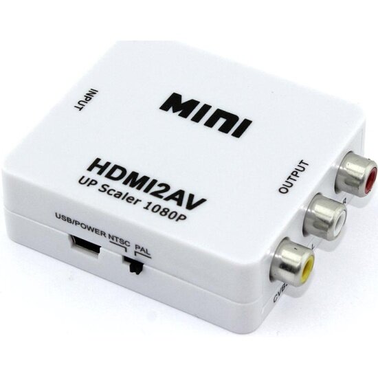 Переходник VB Parts с HDMI на AV (тюльпаны)