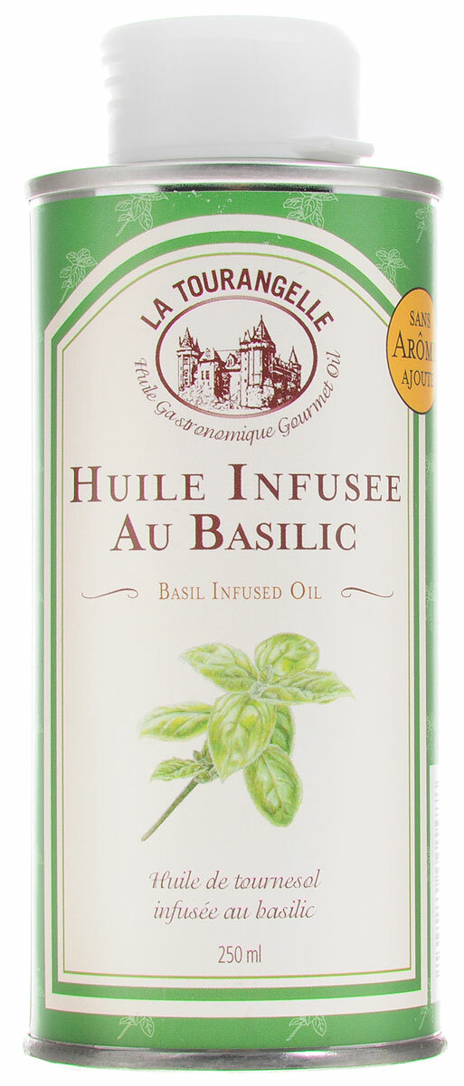 La Tourangelle Basil Infused Oil масло рапсовое с экстрактом базилика, 250 мл