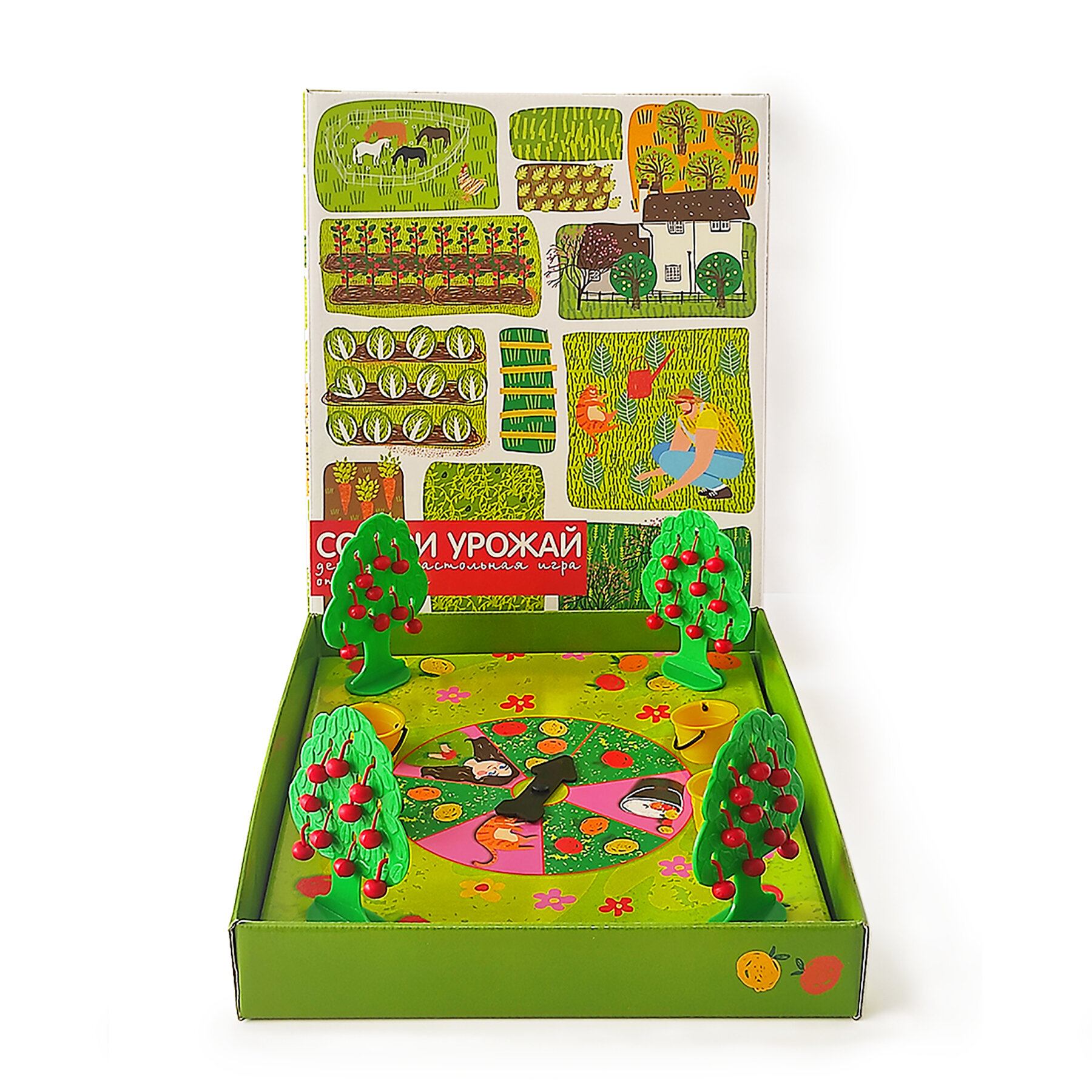 Настольная игра московский комбинат игрушки Собери Урожай развивающая игра