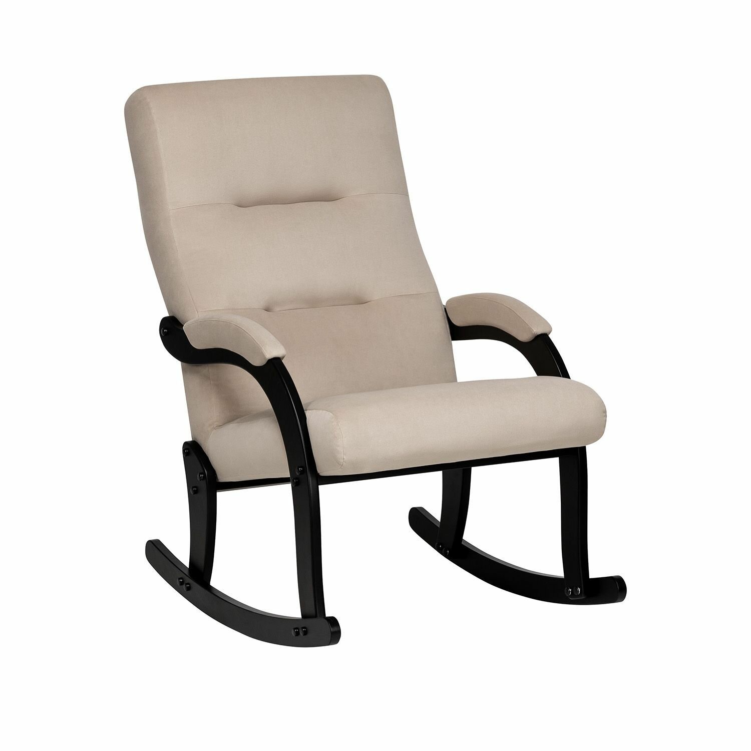 Кресло-качалка Leset Дэми Венге, ткань V 18