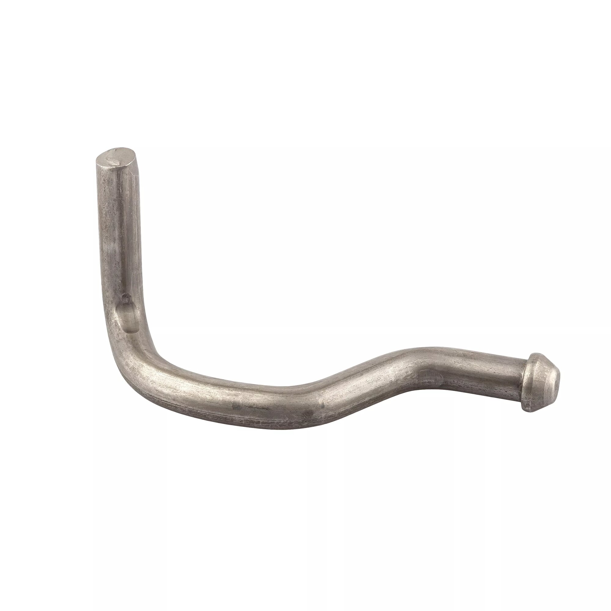 Кронштейн крепления глушителя фигурный с грибком длина 122,8мм, диам. прутка 12мм (СBD)