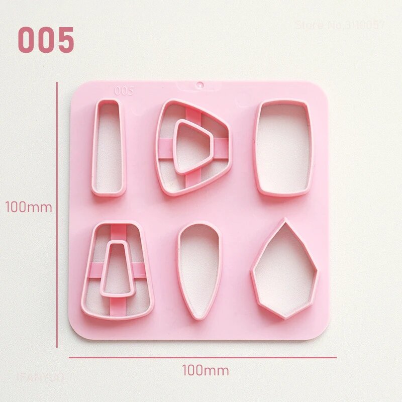 Формы для лепки из полимерной глины 005