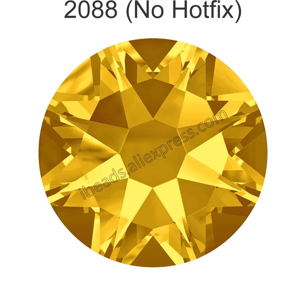 Хрустальные стразы XILION XIRIUS Rose Желтый, SS30 (6 pieces), Light Topaz 226 F