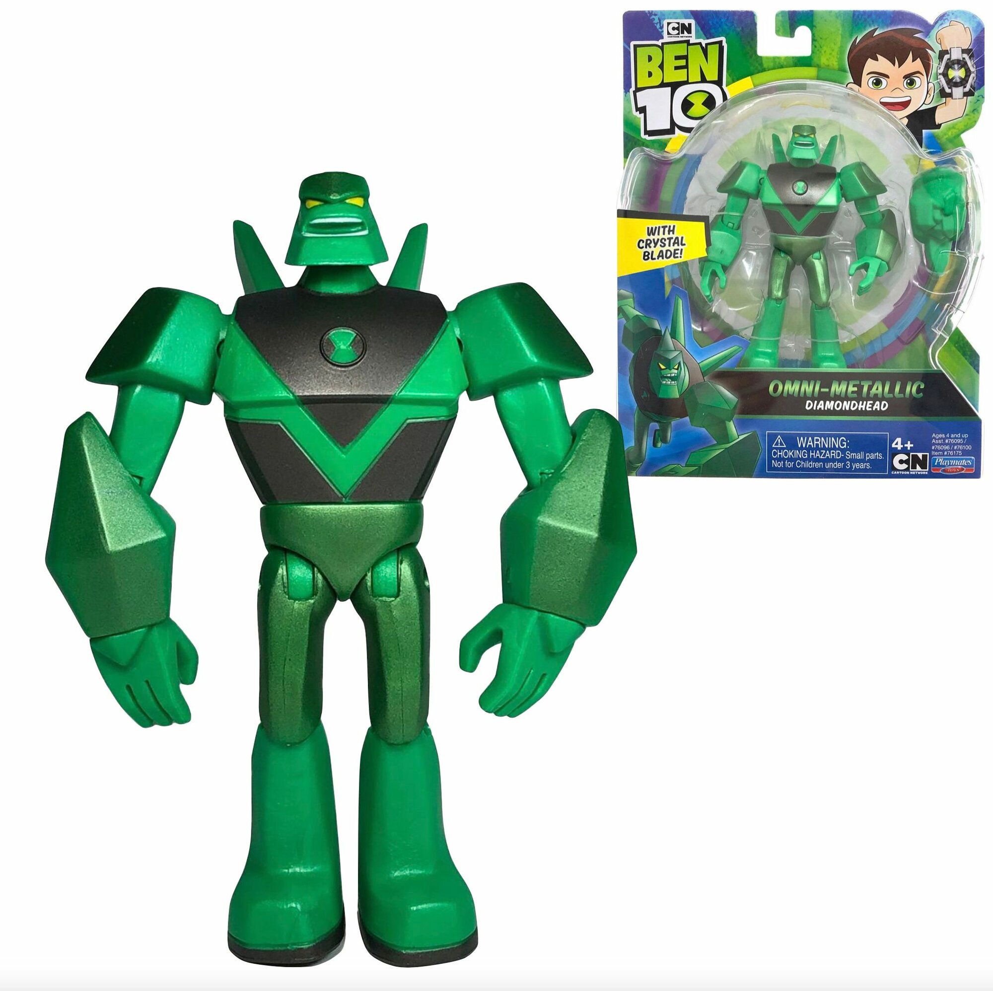 Фигурка Бен 10 алмаз Металлик Ben 10 DIAMONDHEAD Omni-Metallic 76175
