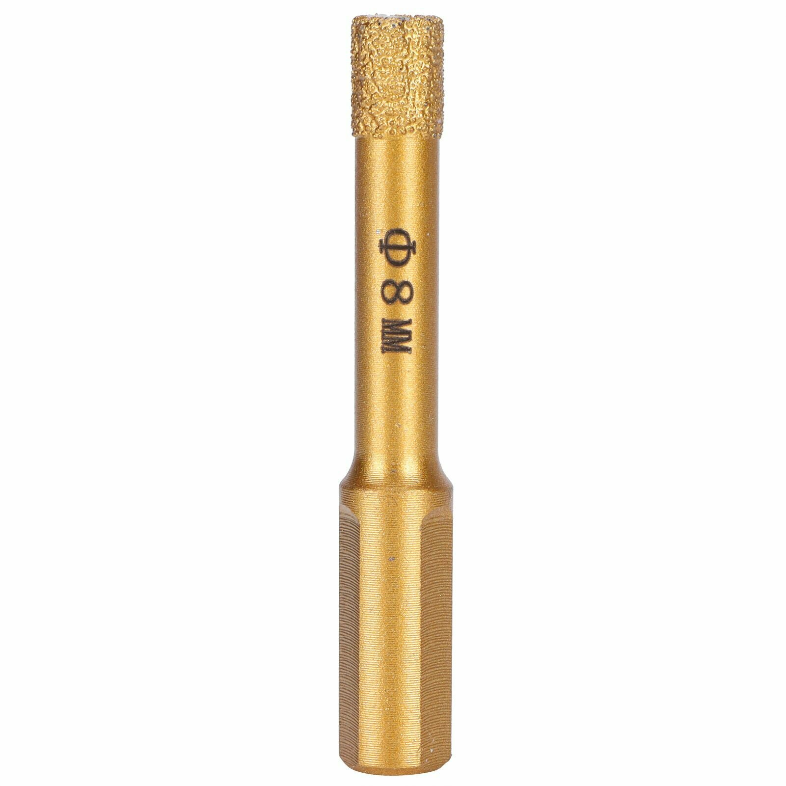 Алмазное сверло, кольцевая пила для стеклянного гранита, керамогранита, керамического мрамора, камня, сверление 8 мм