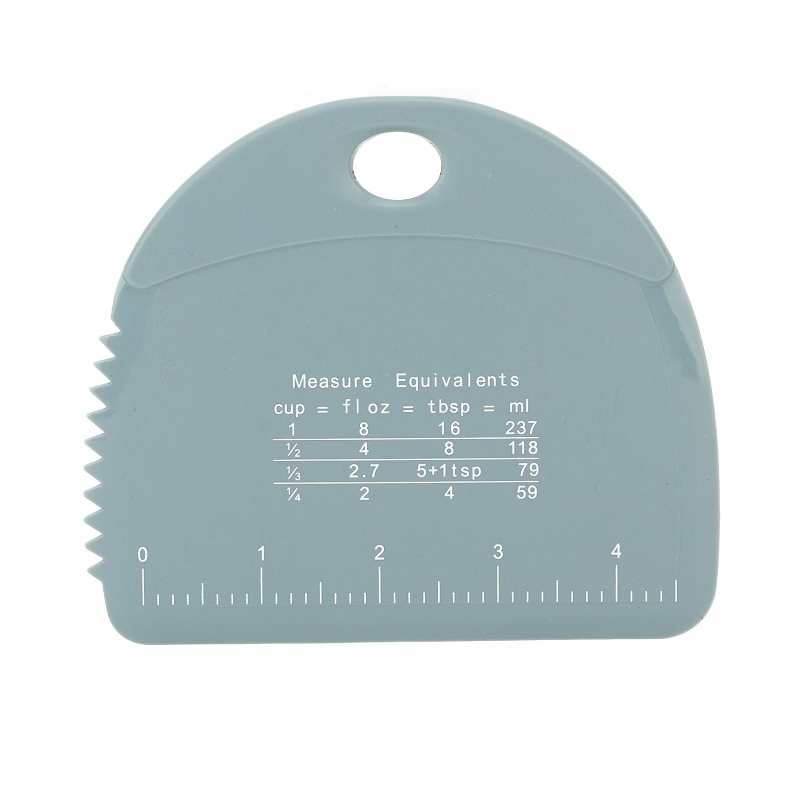 Скребок для теста, пищевой безопасный силиконовый резак для теста, настольный скребок, универсальный нож для торта, пиццы с мерной шкалой, серый