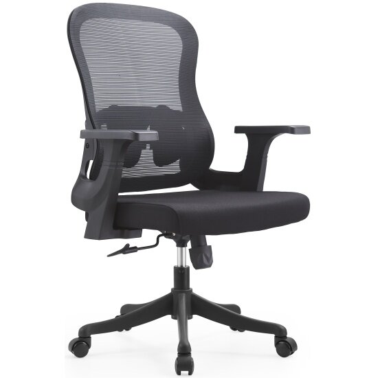 Кресло офисное Stool Group TopChairs Petal, черный