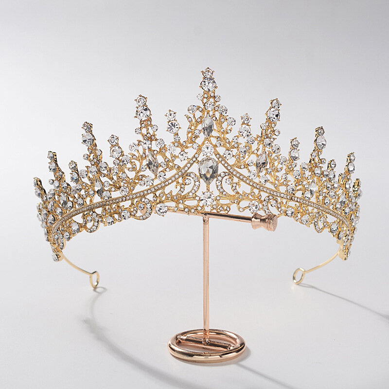 Корона HG1270, золото, белые бриллианты