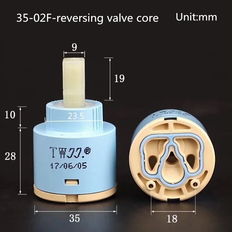Картридж для смесителя с высоким вылетом 25мм/35мм/40мм, керамический картридж для крана, смеситель для кухни, ванной, раковины, душа