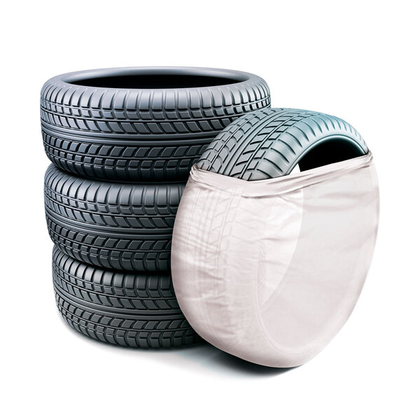 Пакеты для колес R12–R19 Zipower, 1000x1000 мм, 4 шт. PM4057