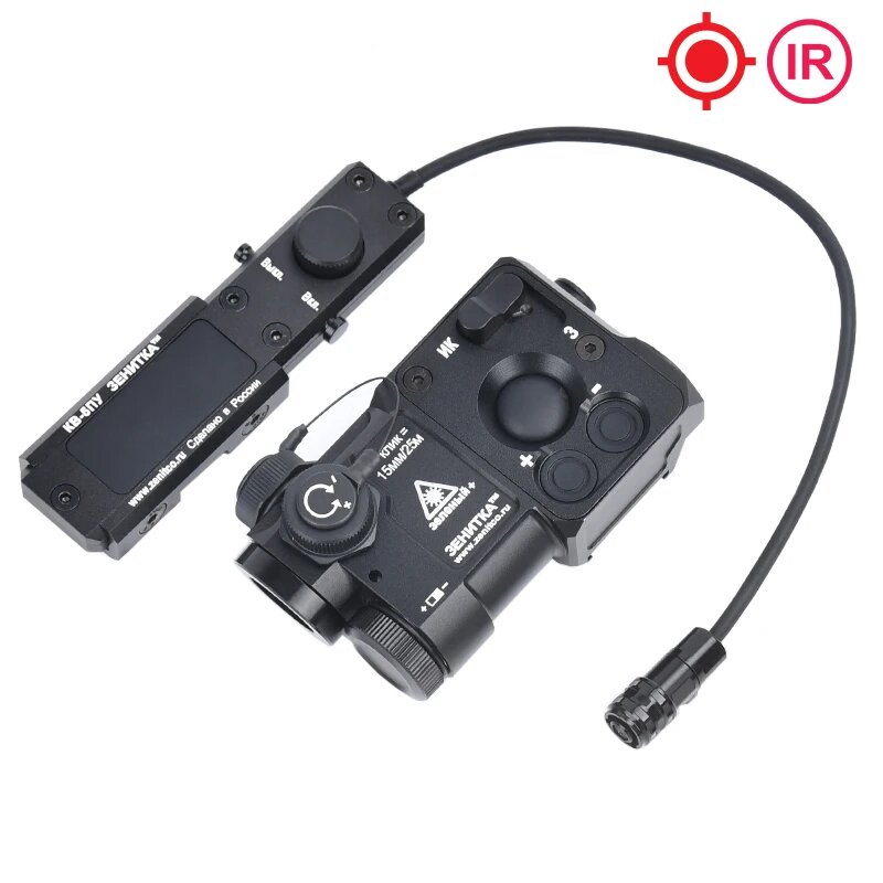 Зеленый ИК-лазер Zenitc PERST 4 GEN.3.0 Черный, Red laser BK