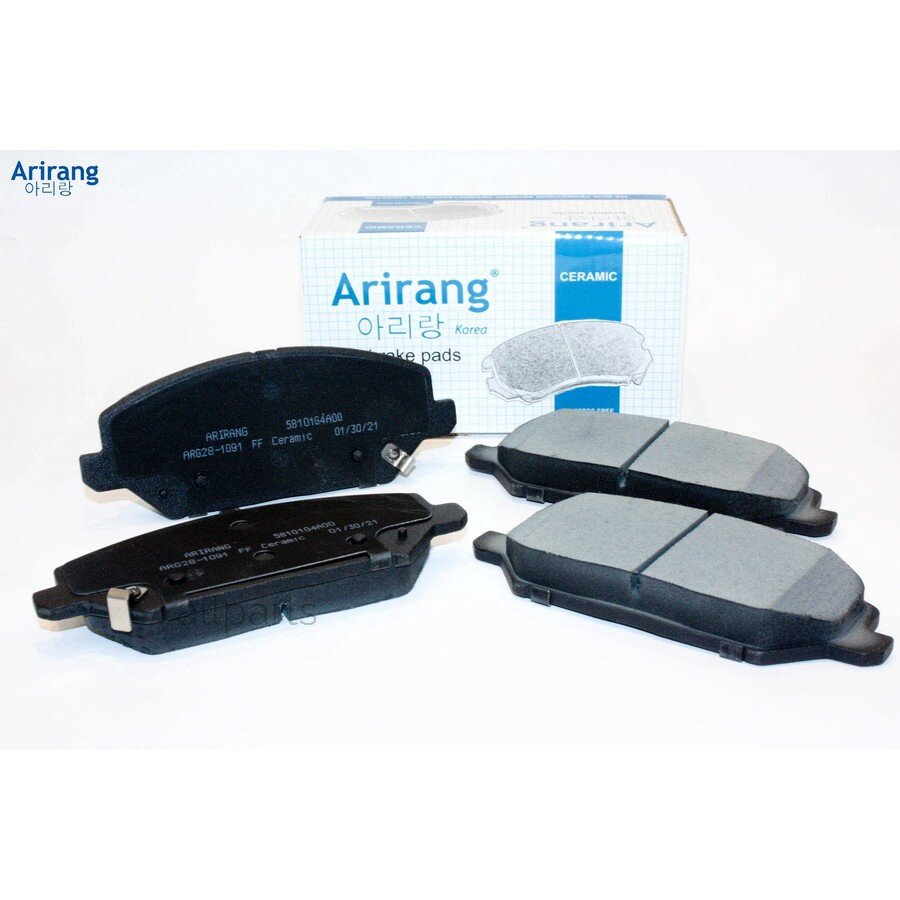 ARIRANG ARG281091 Колодки тормозные передние R15