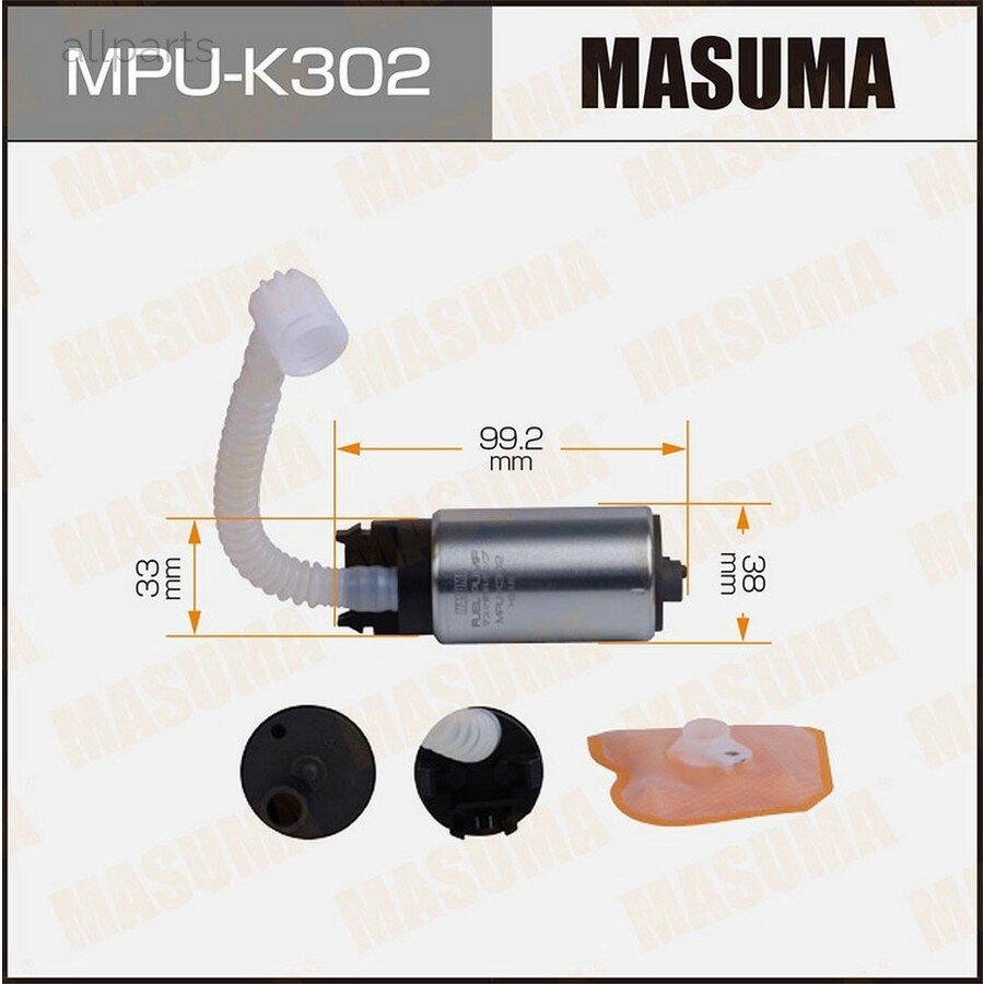 MASUMA MPU-K302 Насос топливный HYUNDAI ACCENT IV MASUMA MPU-K302