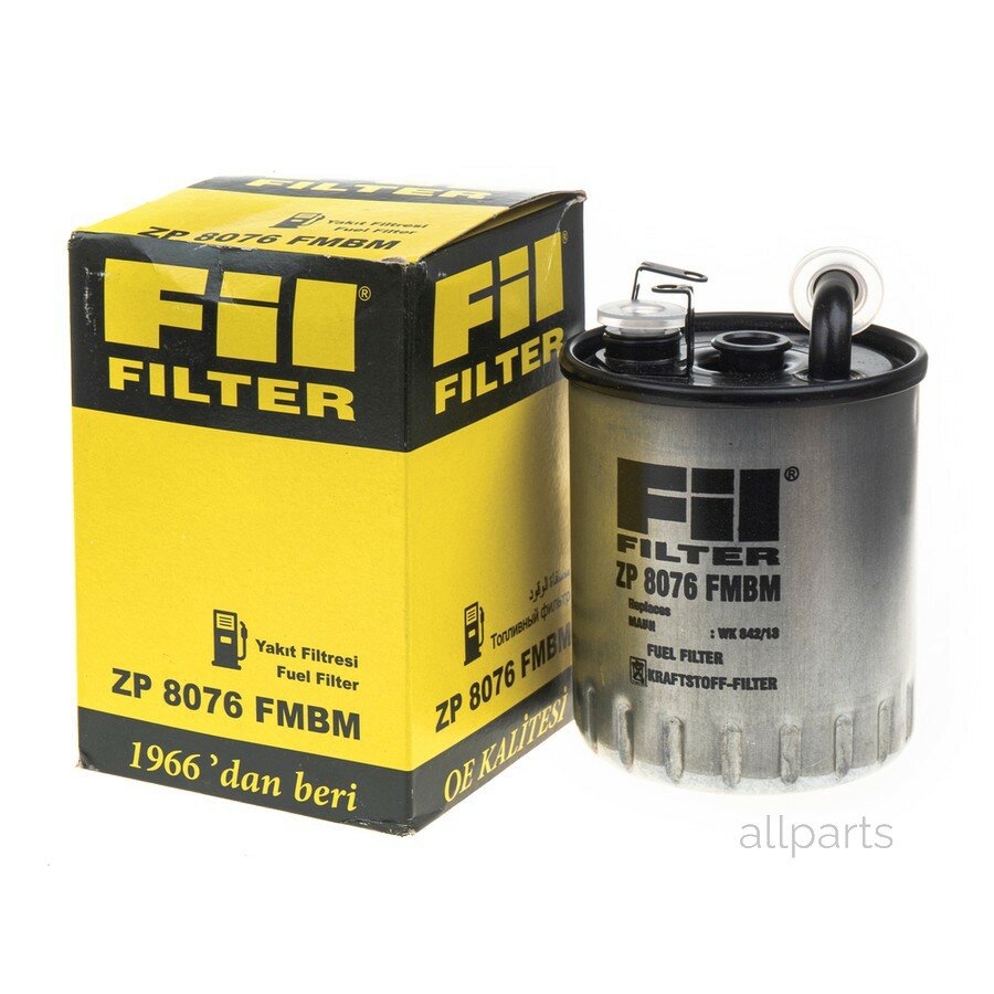 FIL FILTER ZP8076FMBM Фильтр топливный MB 2/3/4T-Sprinter/W638 mot.DIESEL FIL FILTER ZP8076FMBM