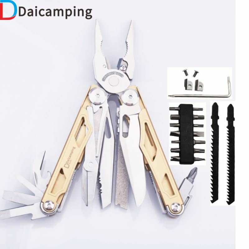 Daicamping DL30 Silver мультитул нож складной плоскогубцы
