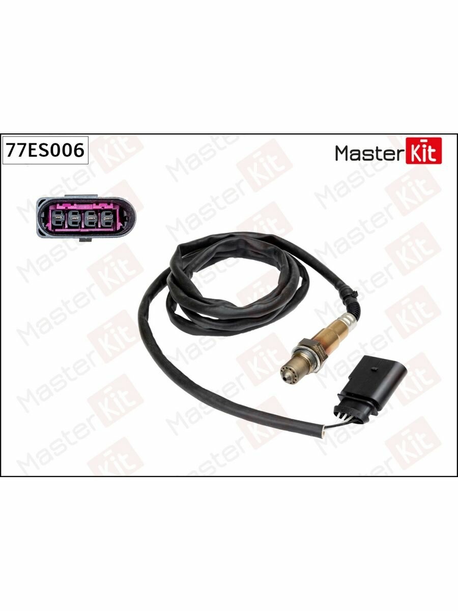 Датчик кислорода (лямбда-зонд) MasterKit 77ES006 для а/м AUDI A4, SEAT Arosa, Volkswagen Golf