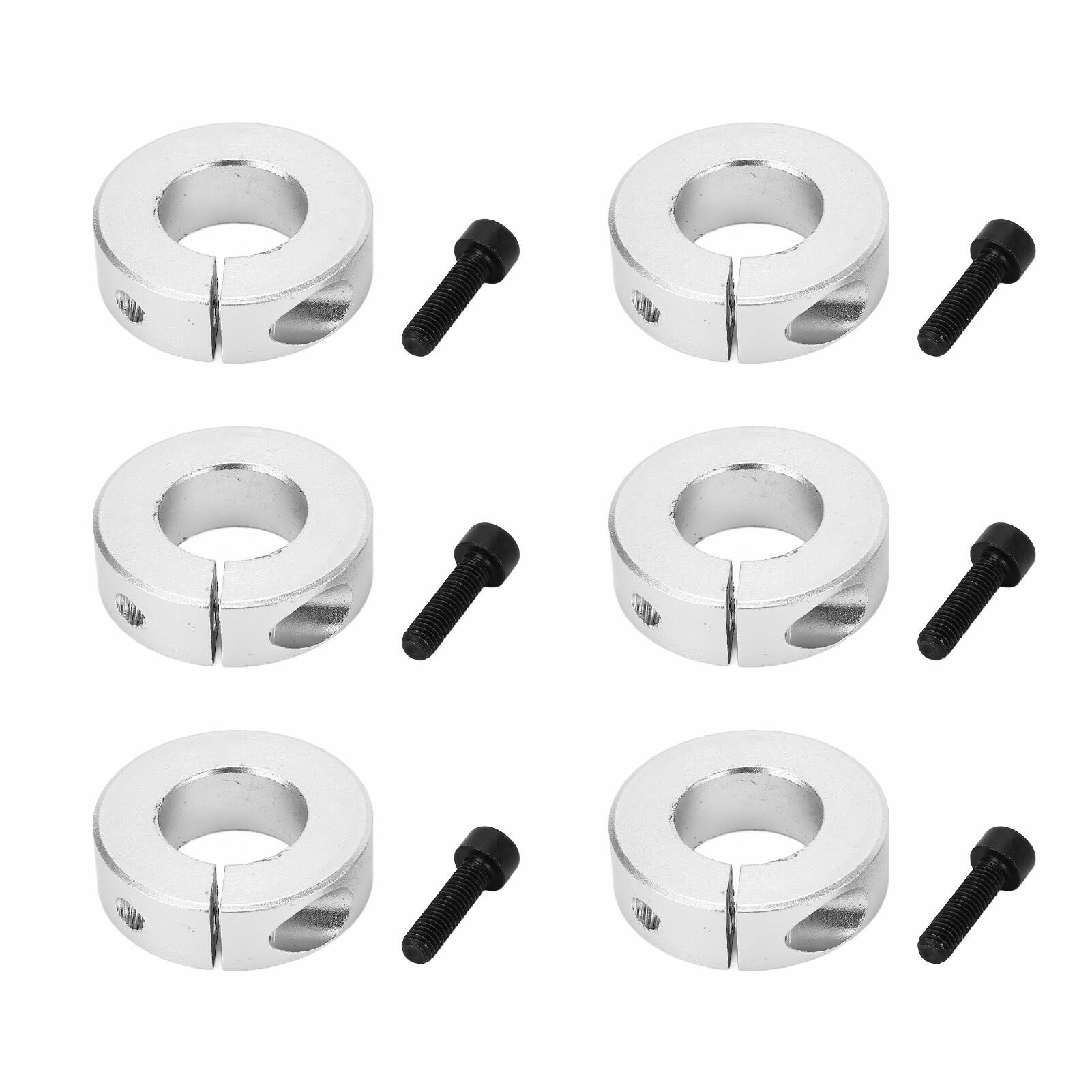 6 шт втулка вала, алюминиевый сплав, прочная зажимная втулка