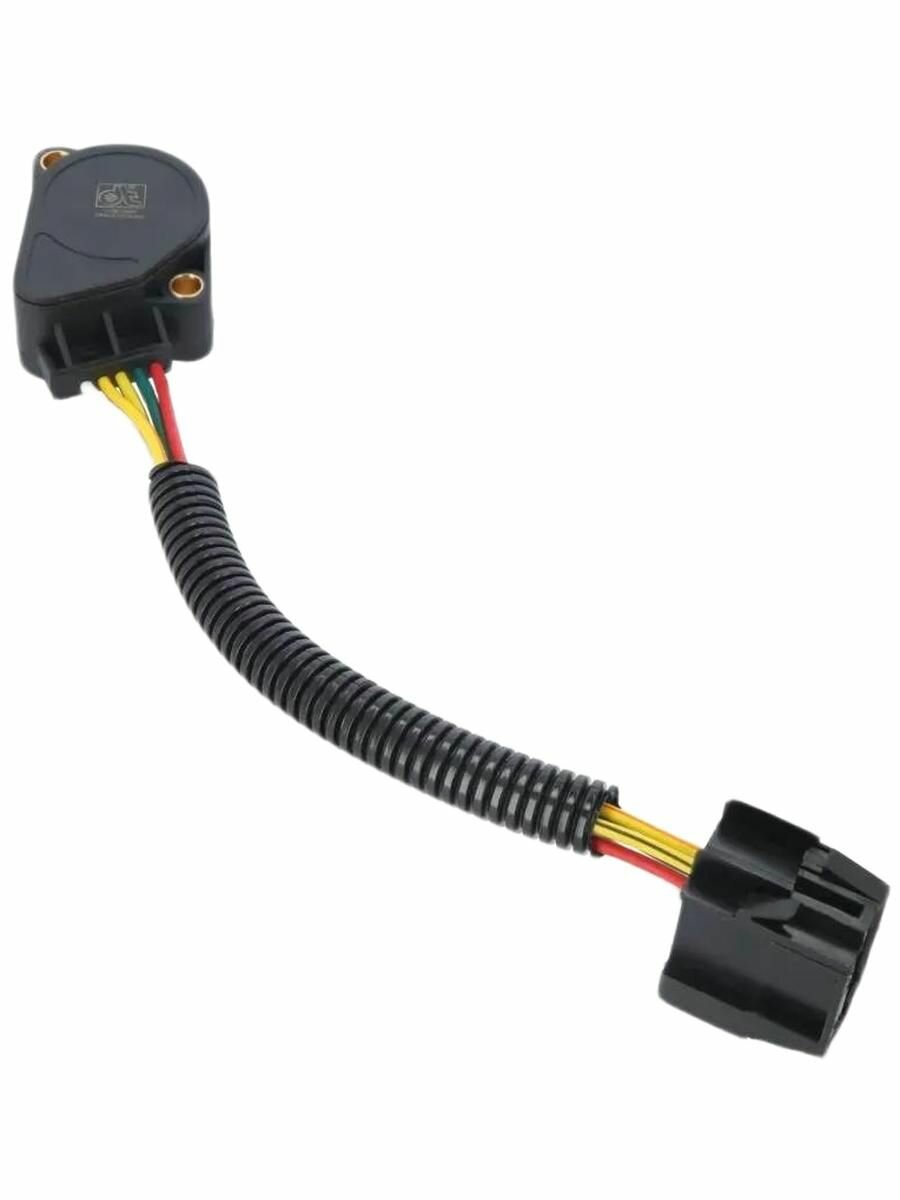 Потенциометр педали акселератора (прямоуг. черная фишка 5 контактов ) Volvo FH12/FM7 92-98 , арт. 216237 DT