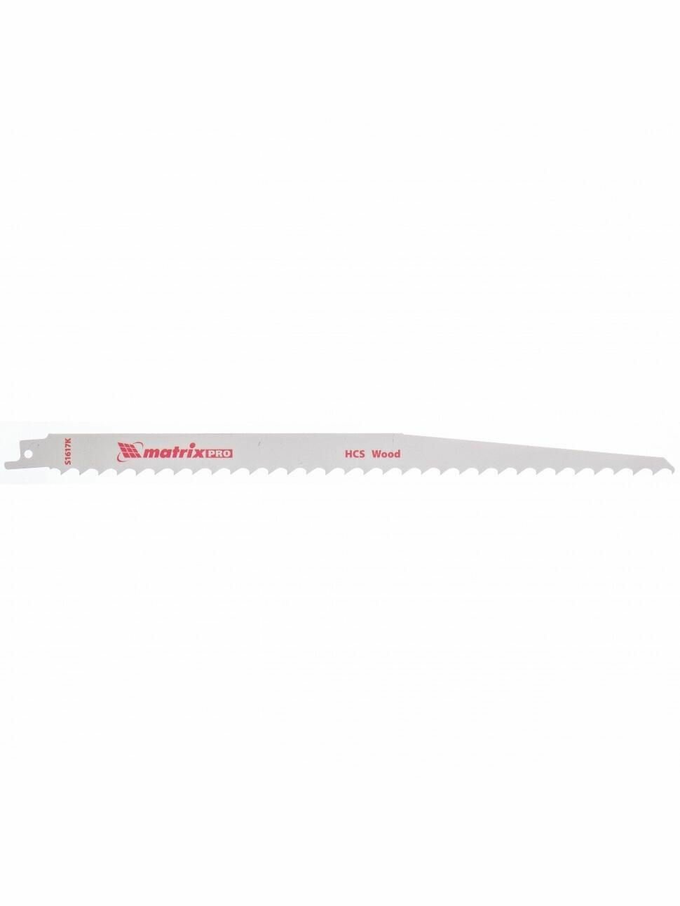 Полотна по дереву для сабельной пилы S1617K 275/8.5 мм, HCS, 2 шт, Pro Matrix 782007