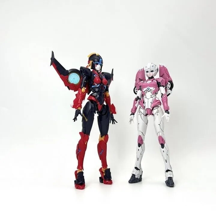 Трансформеры робот, Transformers /Arcee+Windblade, Собранная модель/LMB-MD002+MD004