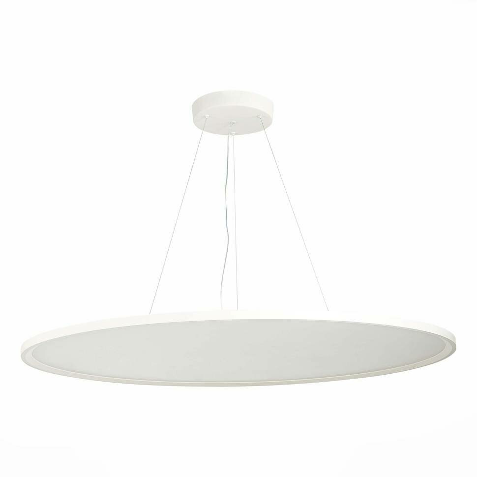 ST LUCE ST602.543.120 Светильник подвесной Белый LED 1*120W 4000K 10 800Lm Ra>80 120 IP20 D1 200xH35 185-265 Подвесные светильники