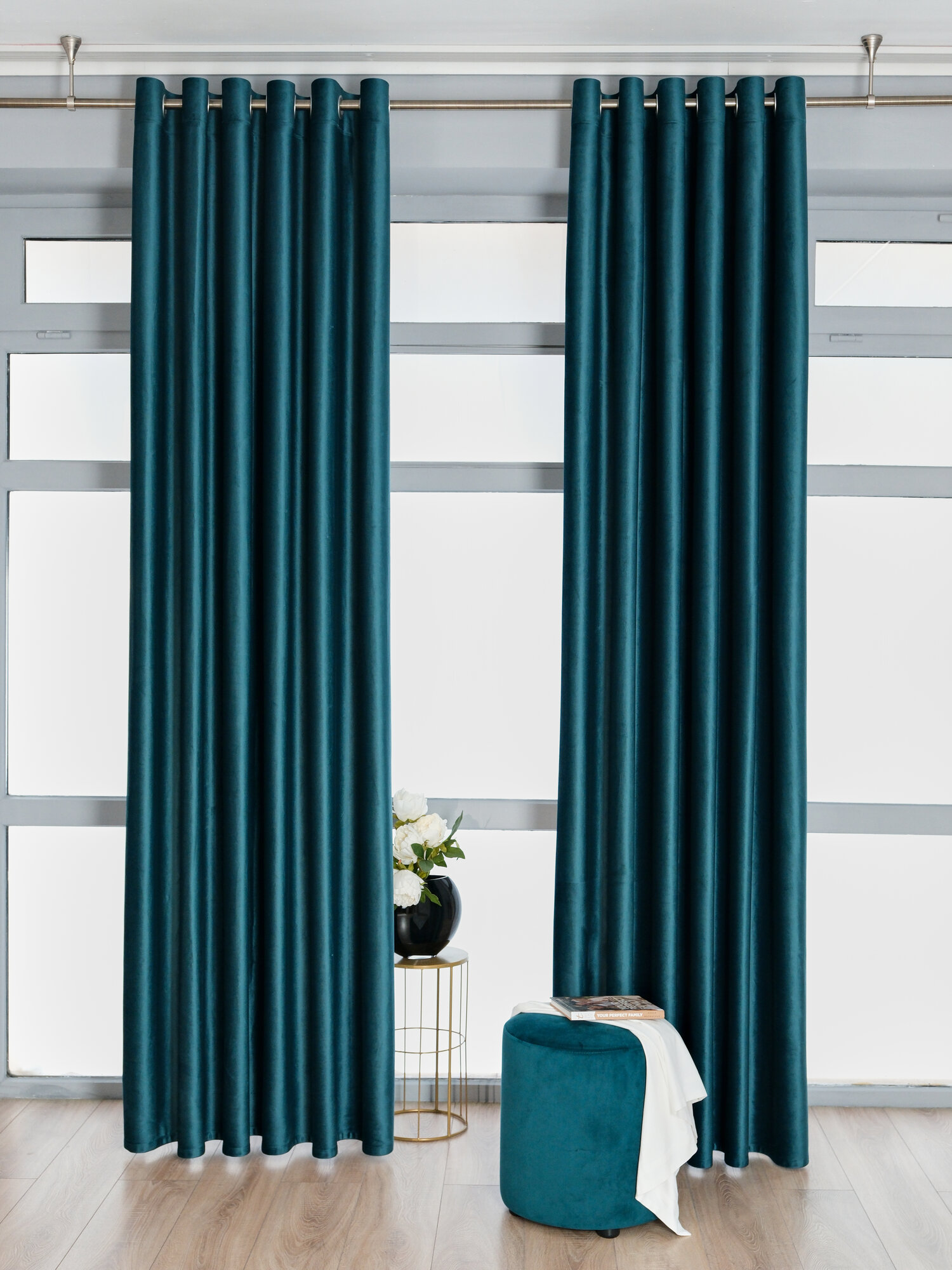 Шторы бархат антикоготь 250х290 (2 шт), Erika Home (Evrika Home)