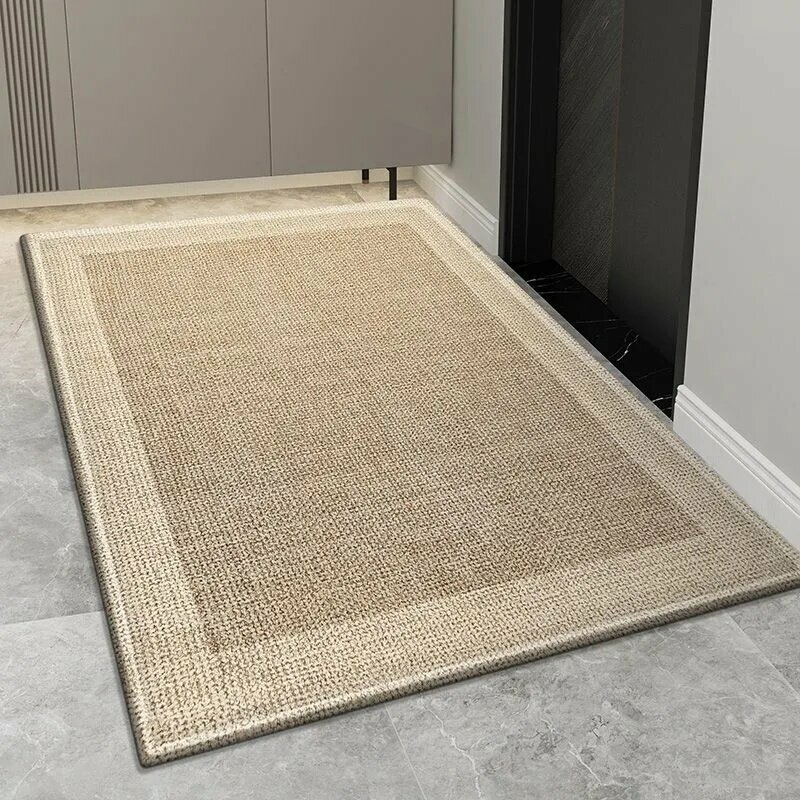 YYD Carpet Коврик придверный Бельгийский ворсовый ковер 90x120 см