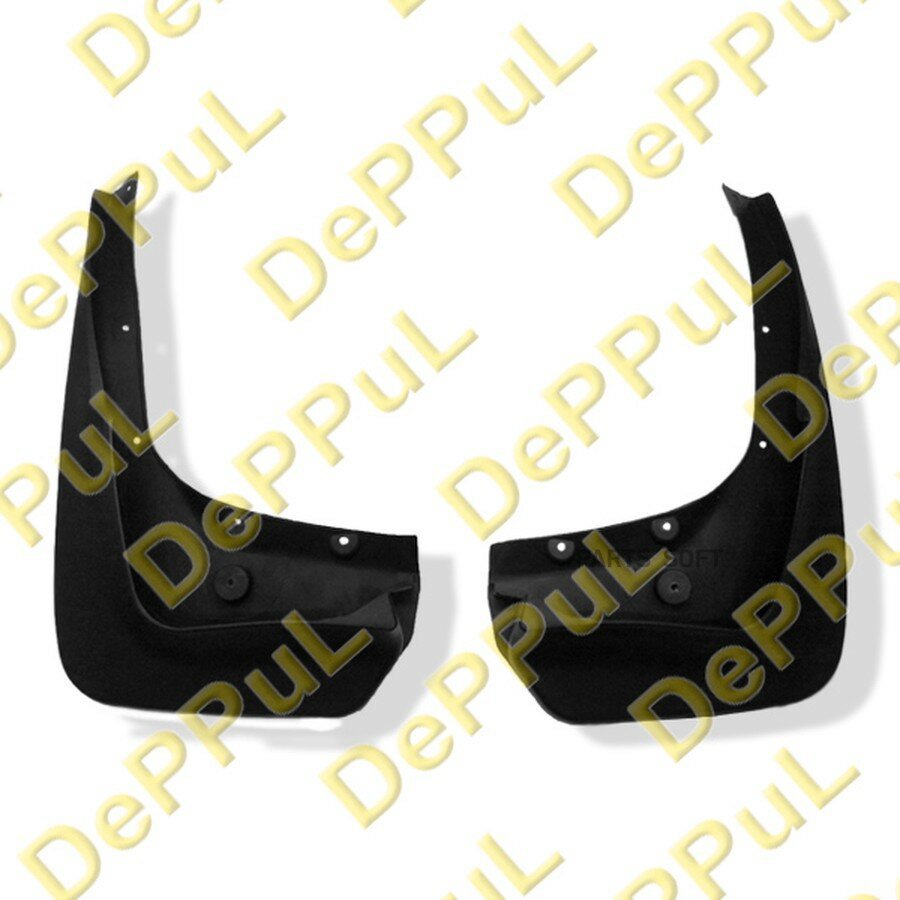 Брызговики задние (под оригинал) (комплект - 2 ШТ. ) BMW X6 2009-. от официального дистрибьютора, DEPPUL, артикул DE0430749Z2