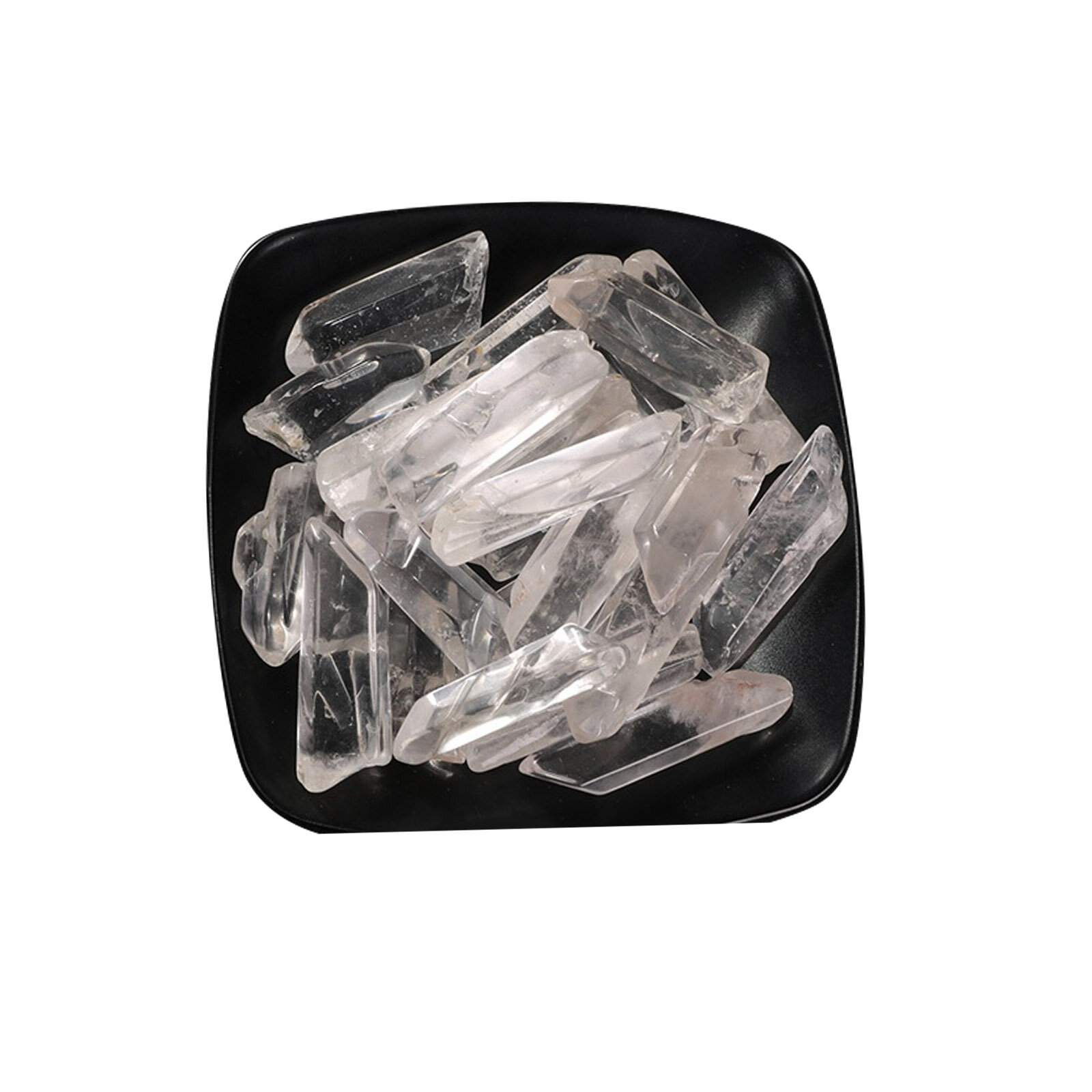 Кристаллический Столб Дихузор Камень Натуральный Белый Прозрачный Шестьгранный Призма Украшение Лекарственный Кристалл Сырые Камни Самоцветы для Лечения Медитации Баланса чакр Ритуал 3.5OZ Размер 3-5cm 5-7cm Материал Кристаллический Камень Вес упаковки