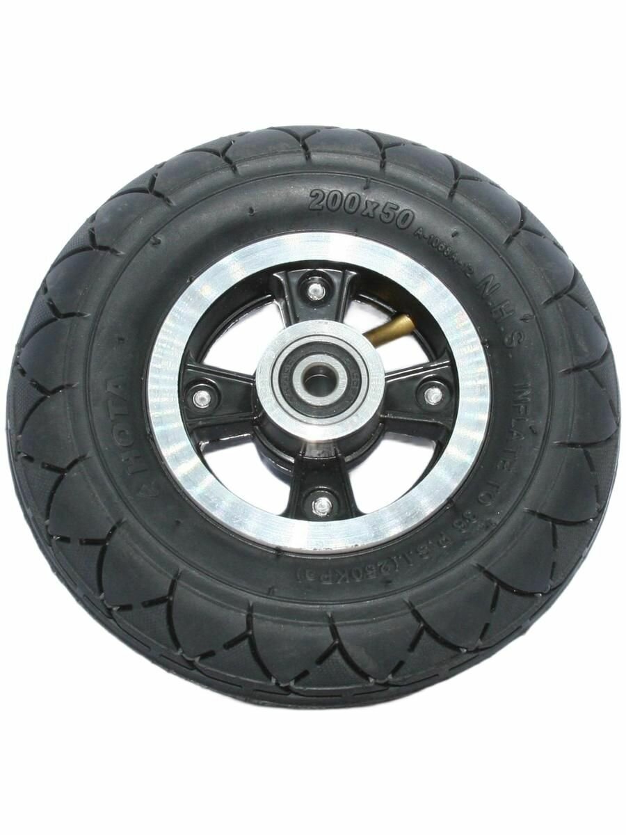 Диск колесо переднее в сборе для электросамоката Kugoo M2