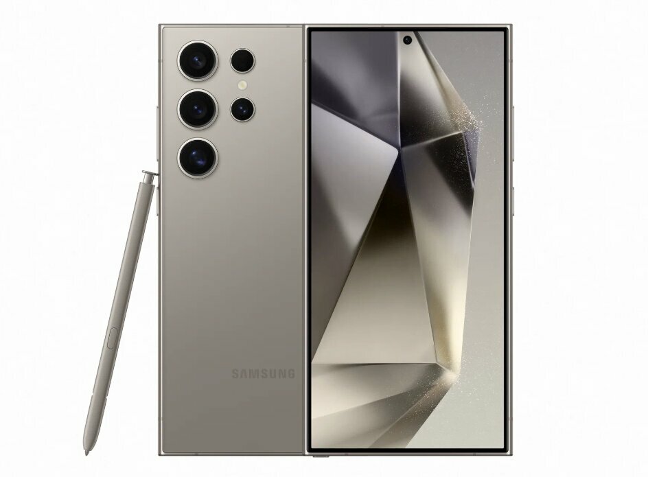 Смартфон Samsung Galaxy S24 Ultra, 12/512 ГБ, цвет Titanium gray, (серый)