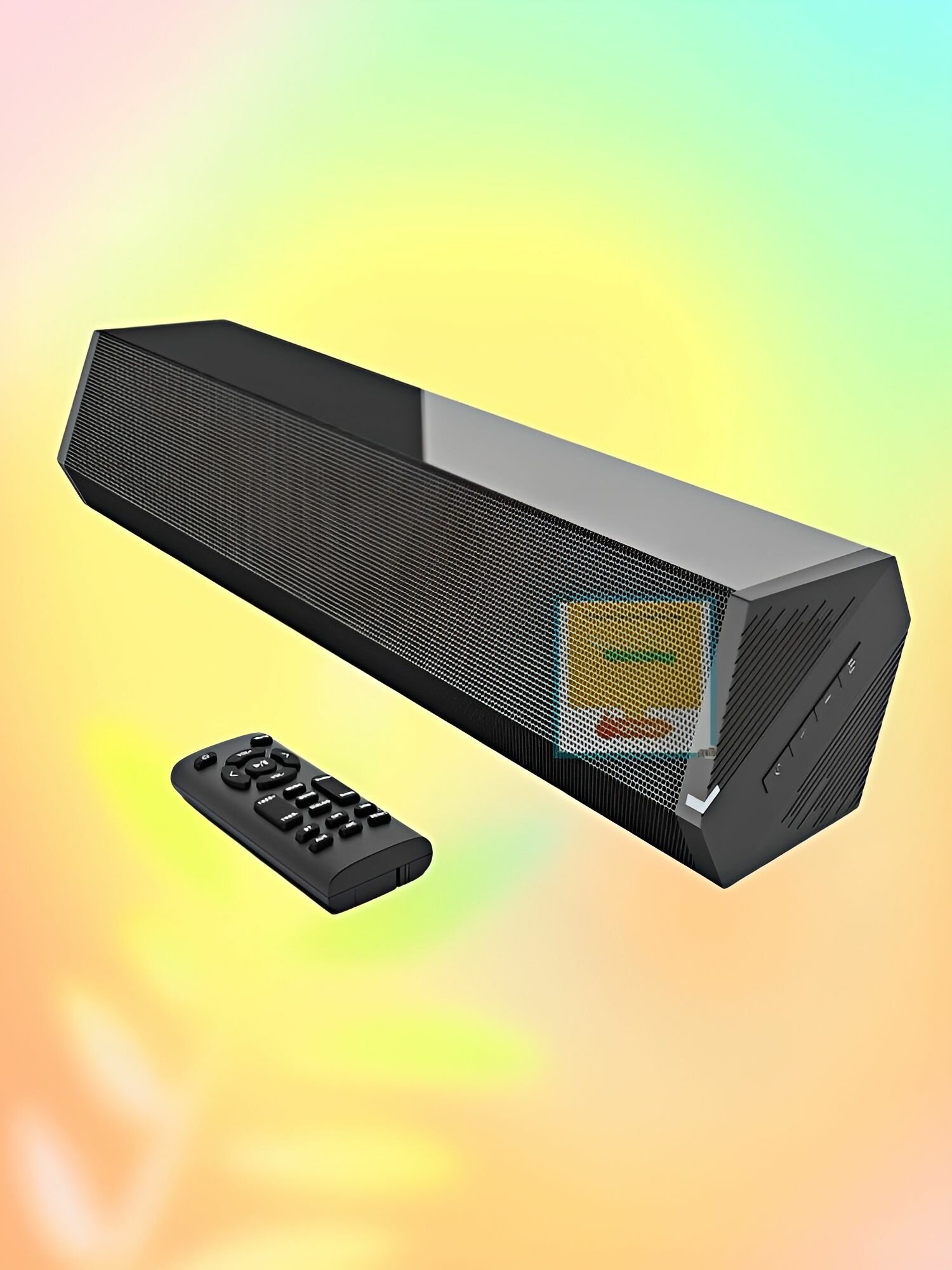 ТВ-саундбар 50 Вт, HDMI ARC, Bluetooth, оптика, DSP, 3 режима эквалайзера, усиленный бас, объемный звук