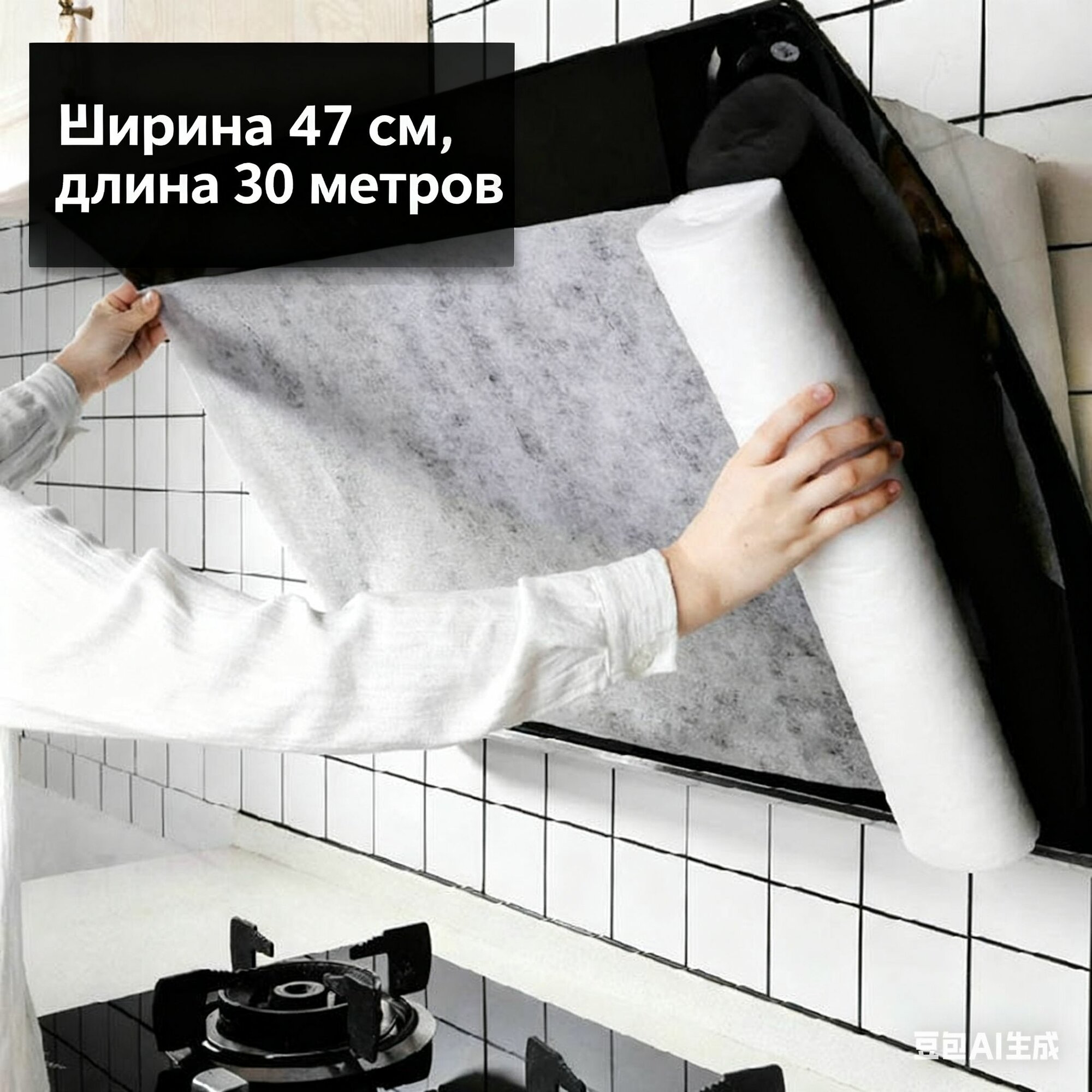 Аксессуар для вытяжки Маслопоглощающие салфетки , 47cm