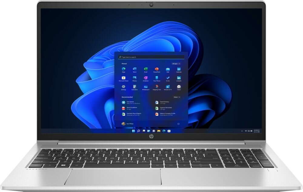 Ноутбук HP ProBook 455 G9 15.6" (1920x1080) IPS, AMD Ryzen 5 5625U, 8GB DDR4, 512GB SSD, AMD Radeon, Без ОС, silver (5Y3S2EA)