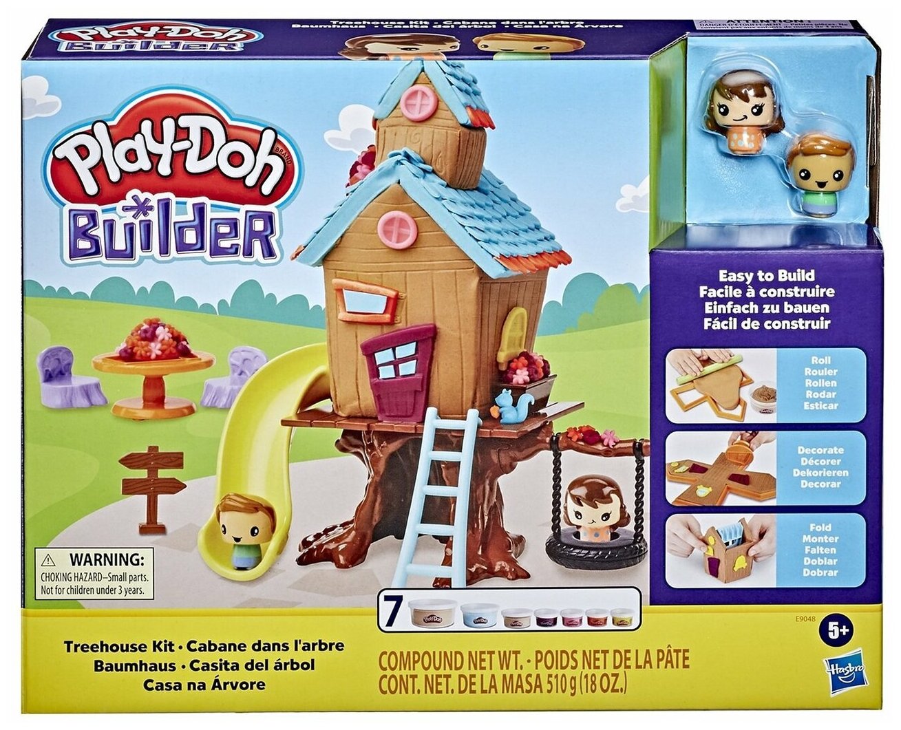 Набор игровой для лепки Play-Doh Домик на дереве E90485L0