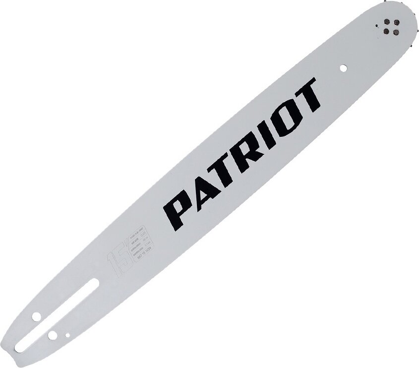 Шина для пилы PATRIOT 15", 64 звена, паз 1.3 мм, шаг 0.325 дюйма