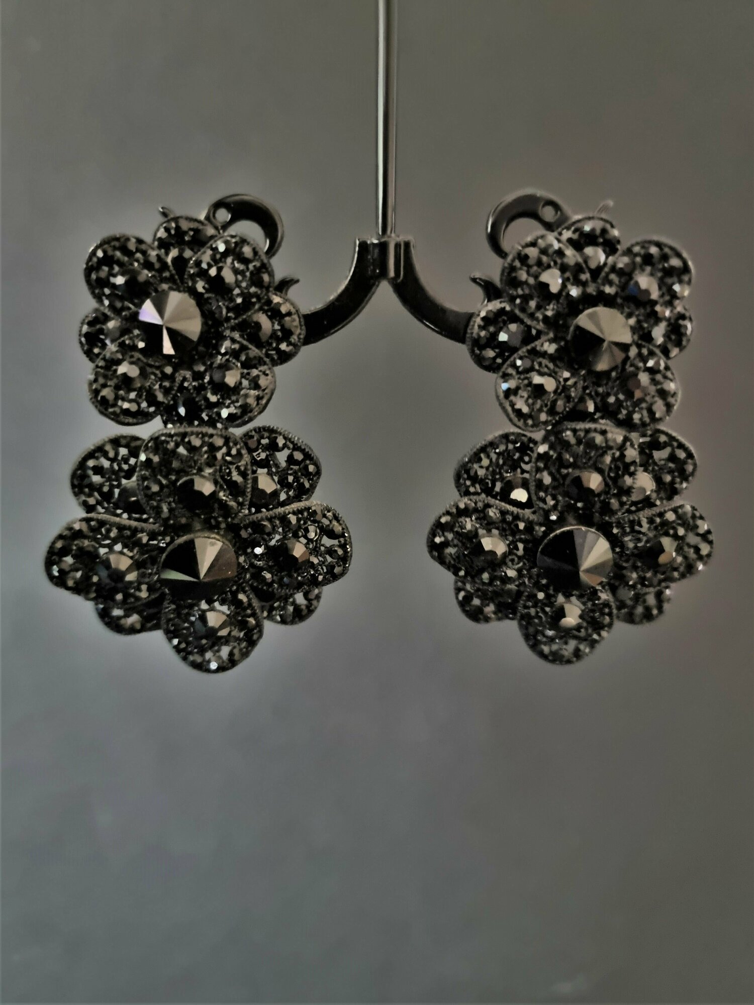 Серьги, хрусталь