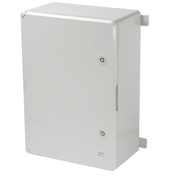 Шкаф PP3006 навесной 500x350x190мм АБС-пластик непрозрач. дверца с монтажной платой IP65 Plastim