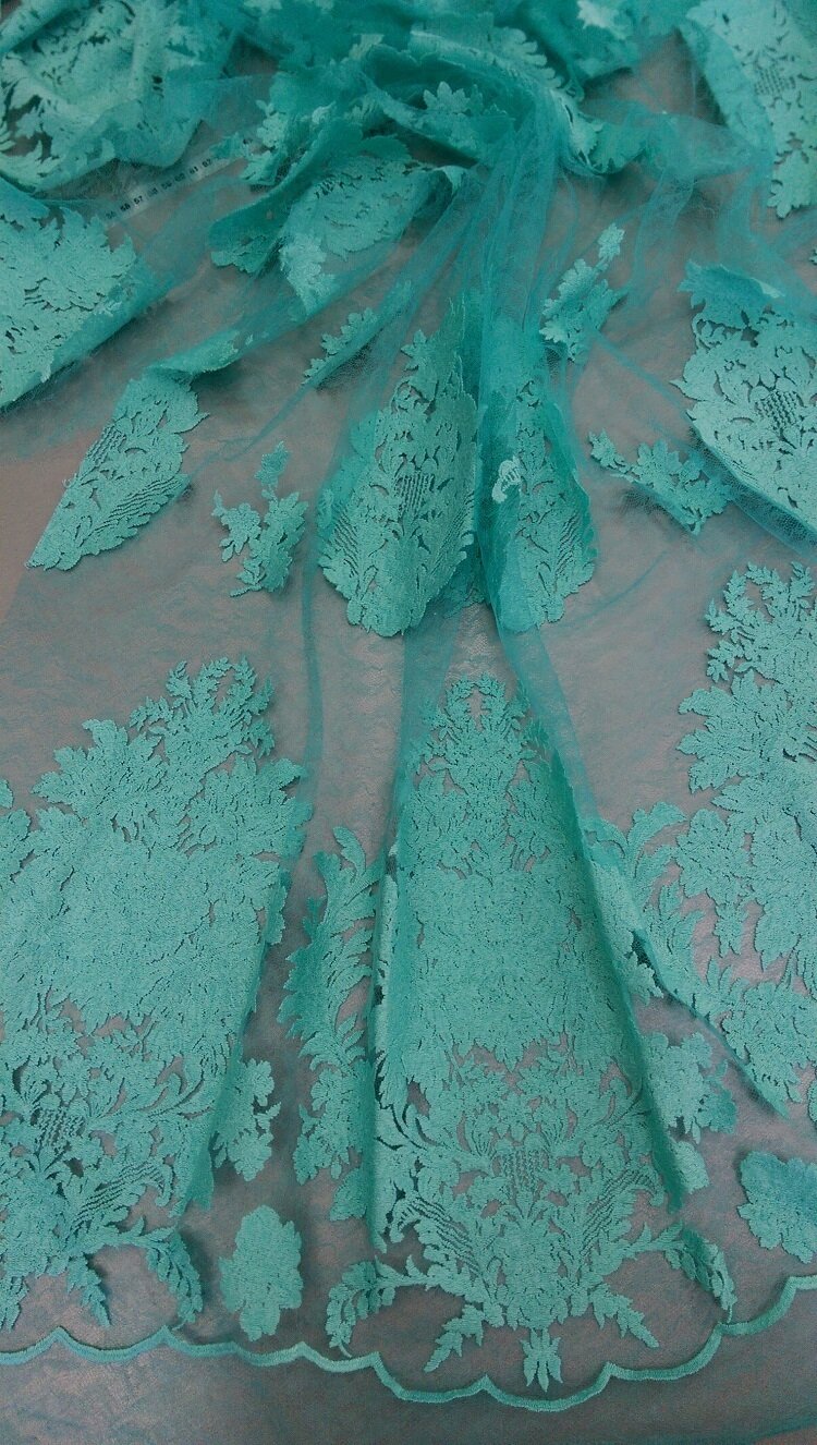 Кружево мятное Италия