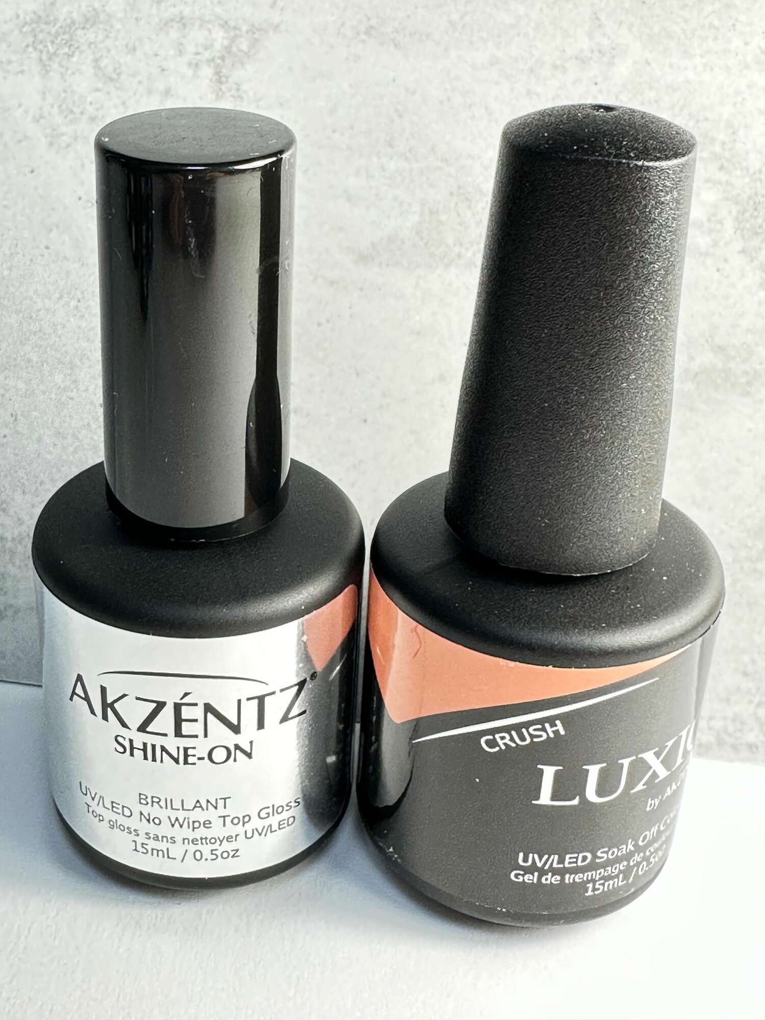 Luxio набор топ SHINE On, гель-лак Crush 15мл.