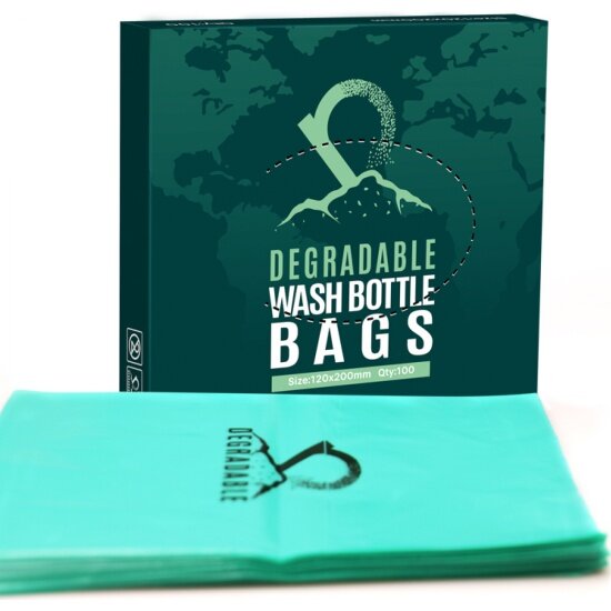 Барьерная защита на бутылку омыватель Ava Tattoo AVA ACS116 Эко 250-500 мл 12х20 см (100 шт)