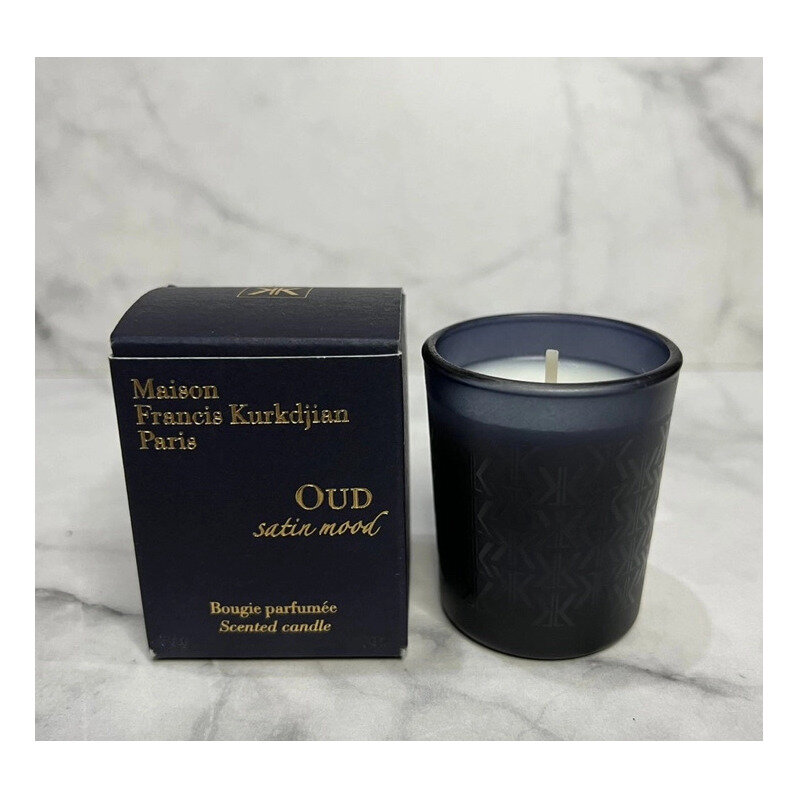 Свеча Maison Francis Kurkdjian Oud Satin Mood Eau De Parfum 30 гр / Парфюм для дома Мейсон Франсис Куркджан Уд Сатин Муд