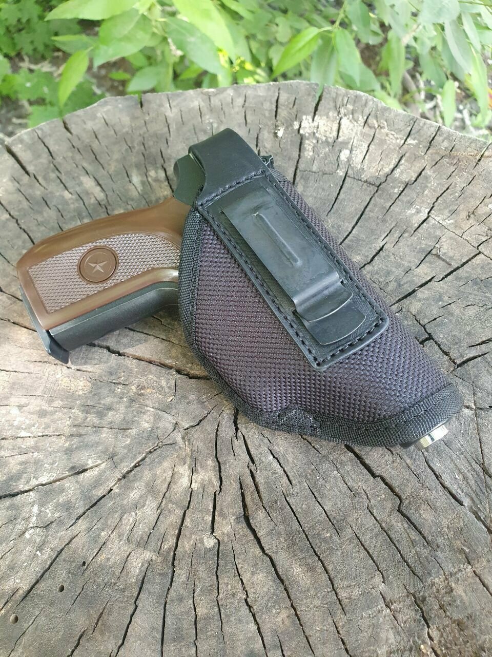 Кобура для оружия поясная текстильная со скобой для скрытого ношения
