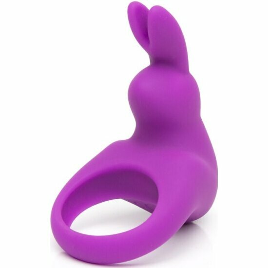 Эрекционное виброкольцо Happy Rabbit фиолетовое Rechargeable Rabbit Cock Ring