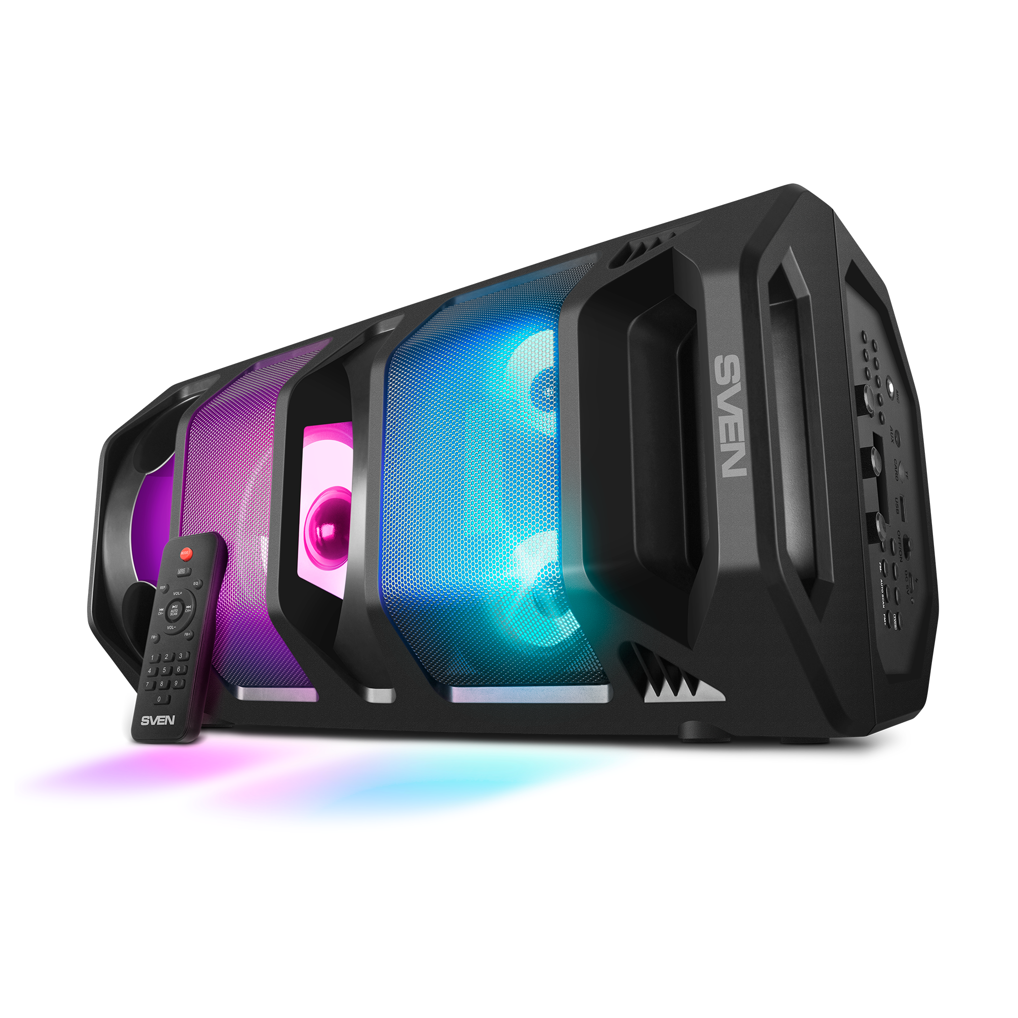 Портативная колонка SVEN PS-670, для вечеринок, с LED-дисплеем