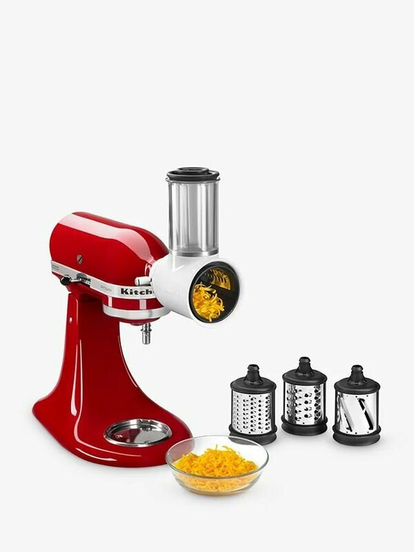 Мясорубка KitchenAid из нержавеющей стали, красная