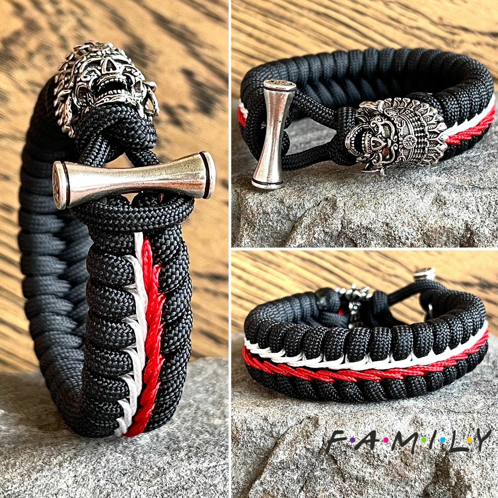 Плетеный браслет