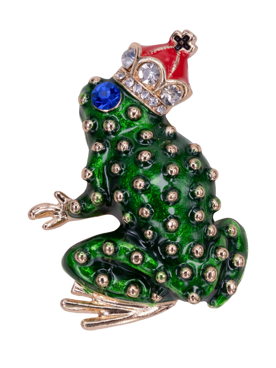 Брошь, стразы