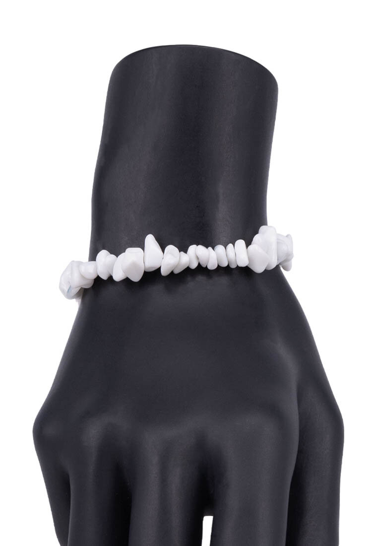 Эластичный браслет, агат